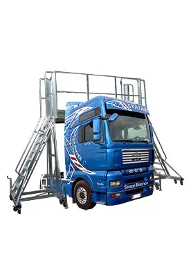 Platform for vehicle maintenance - Platforms and ladders for vehicles