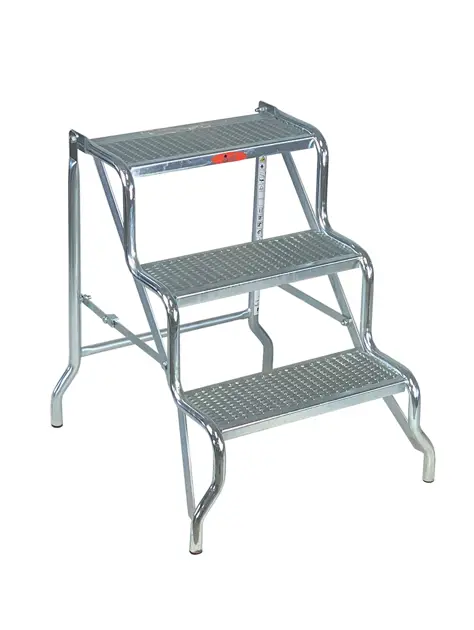 Building stool 3 steps - Construction site ladders