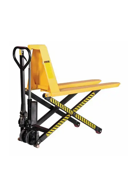 Transpallet sollevatore in acciaio a panotografo con altezza di lavoro ...